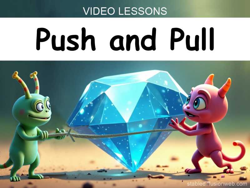 Pushes and Pulls – Science Lesson for Kindergarten - Free Printables on ...